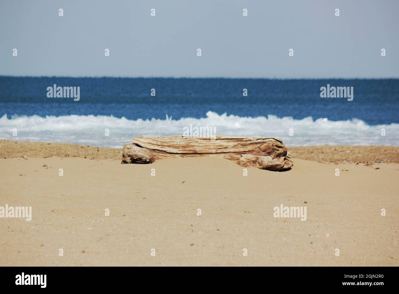 The beach at Lake Michigan during a very cold deep freeze Stock Photo ...