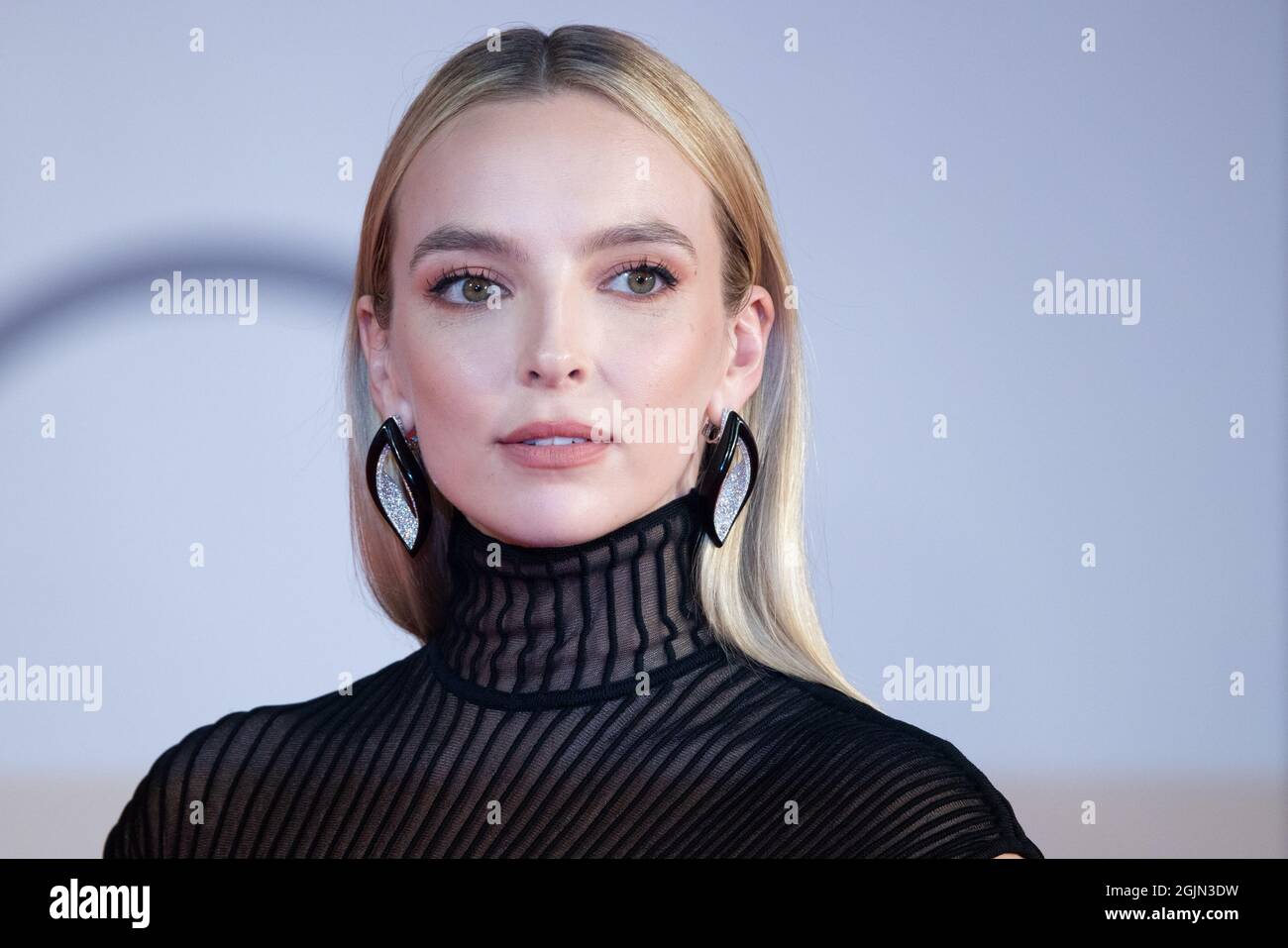 Jody Comer attends the red carpet of the movie "The Last Duel" during ...