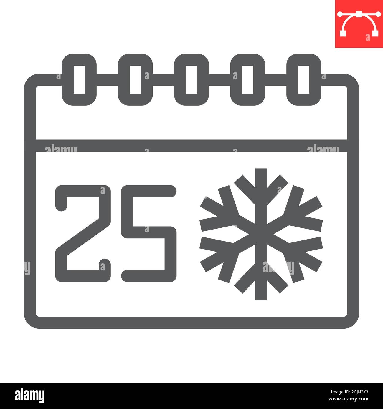 25th december calendar Stock Vector Images - Alamy
