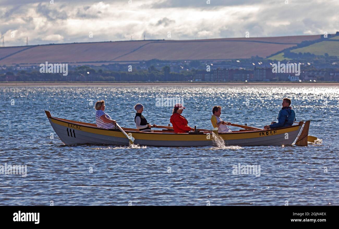 Portobello, Edinburgh, Scotland, UK wether. 12th September 2021. Cloudy ...