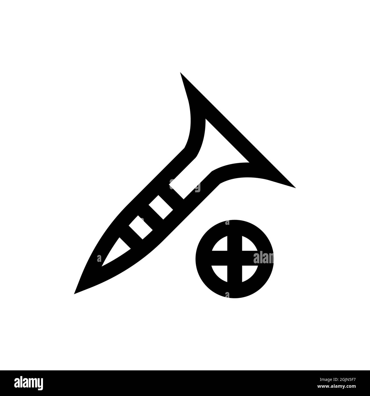 Screw icon logo outline hi-res stock photography and images - Alamy