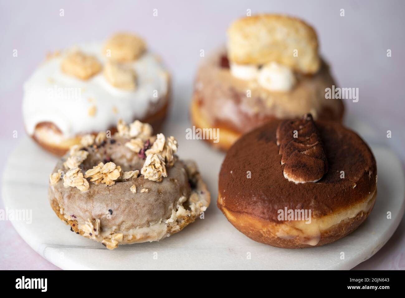 Crunchy donuts hi-res stock photography and images - Alamy