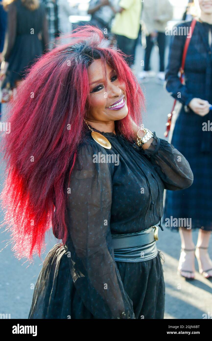 Chaka Khan at the Coach fashion show during Spring/Summer 2022 ...