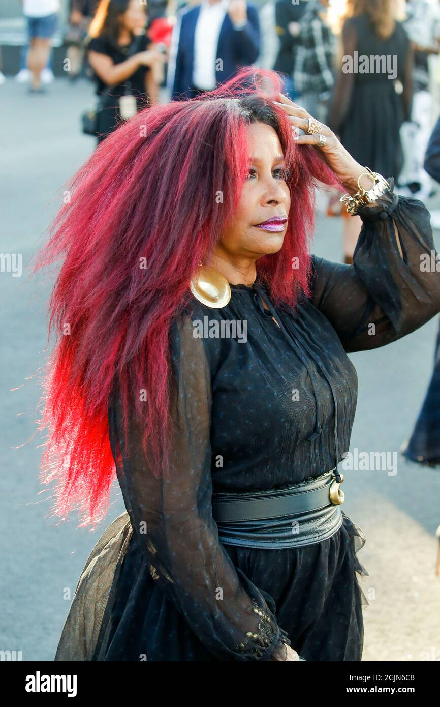 Chaka Khan at the Coach fashion show during Spring/Summer 2022 ...