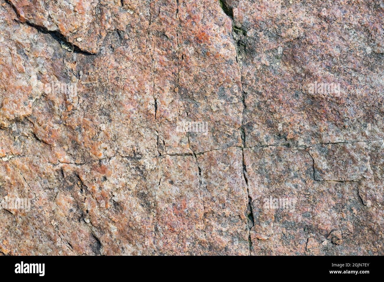 Granite surface. Texture of granite stone. Cracked natural stone surface. Copy space Stock Photo ...