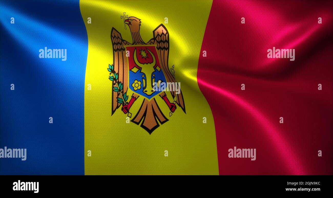 Moldovan flag colors red hi-res stock photography and images - Alamy