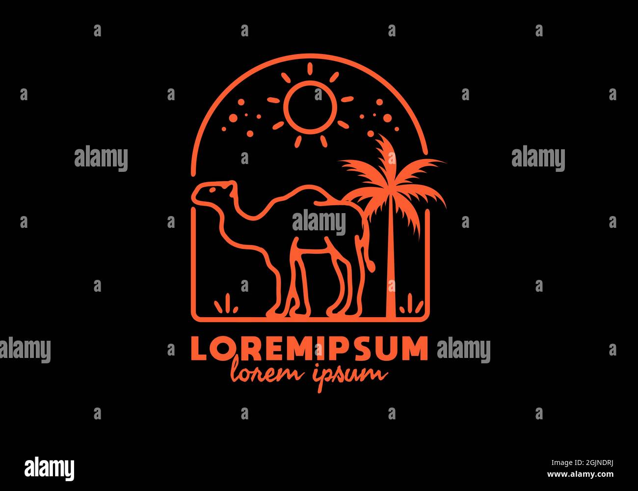 Camel design hi-res stock photography and images - Alamy