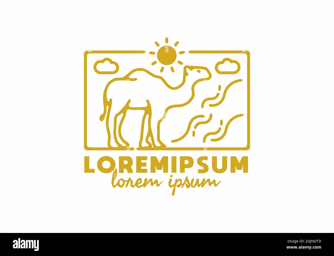 Camel design hi-res stock photography and images - Alamy