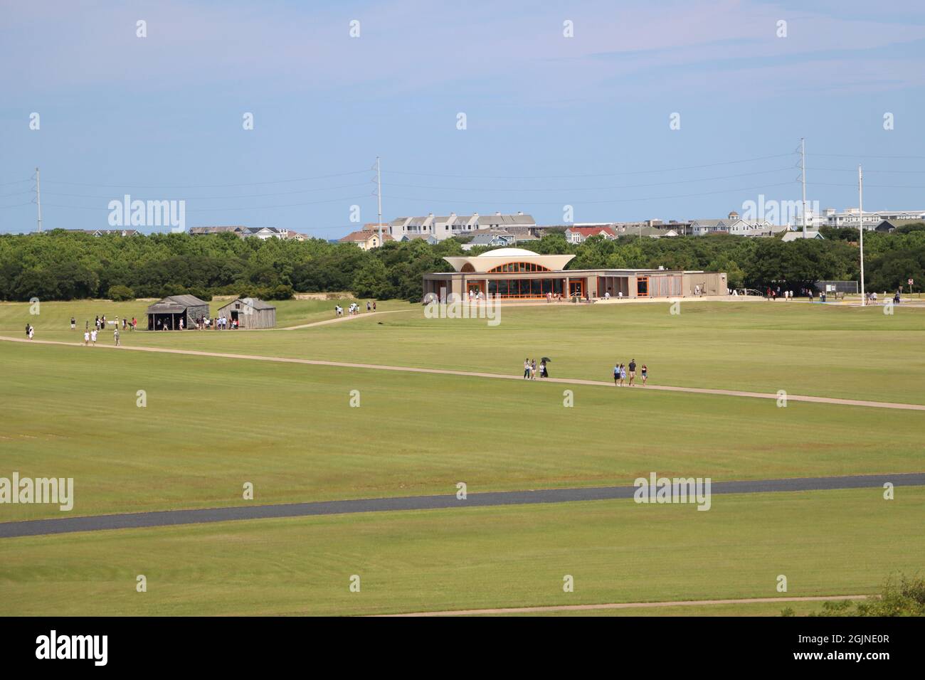 Wright Brothers National Monument Kitty Hawk NC Stock Photo - Alamy