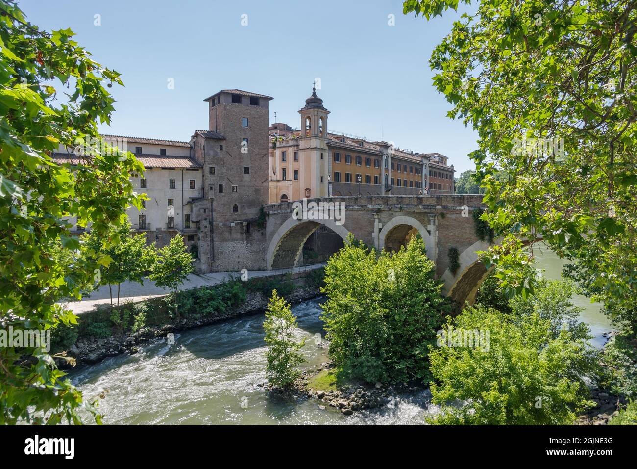 Historical tiber island in hi-res stock photography and images - Alamy