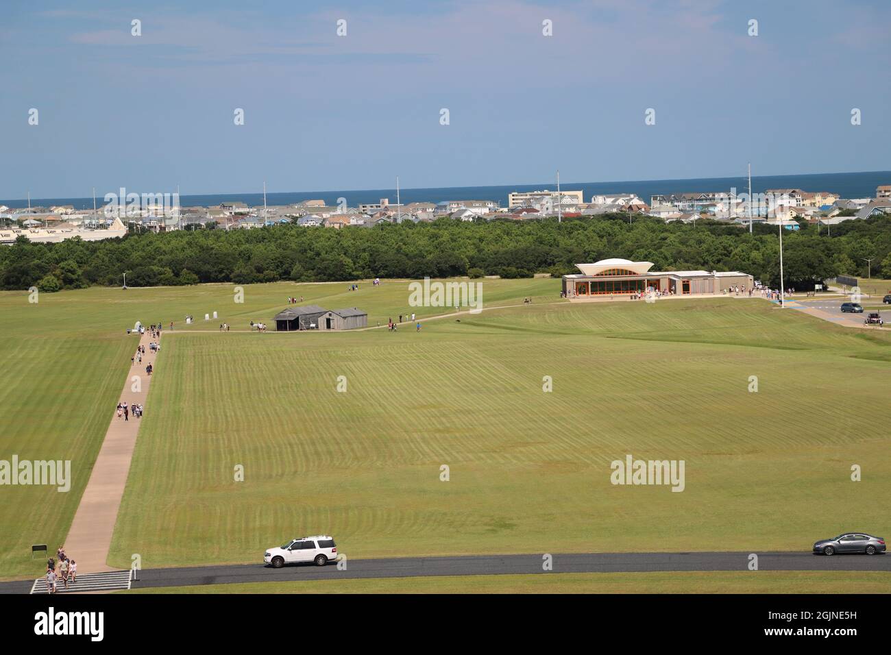 Wright Brothers National Monument Kitty Hawk NC Stock Photo - Alamy