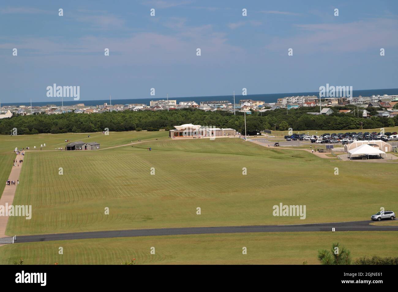 Wright Brothers National Monument Kitty Hawk NC Stock Photo - Alamy