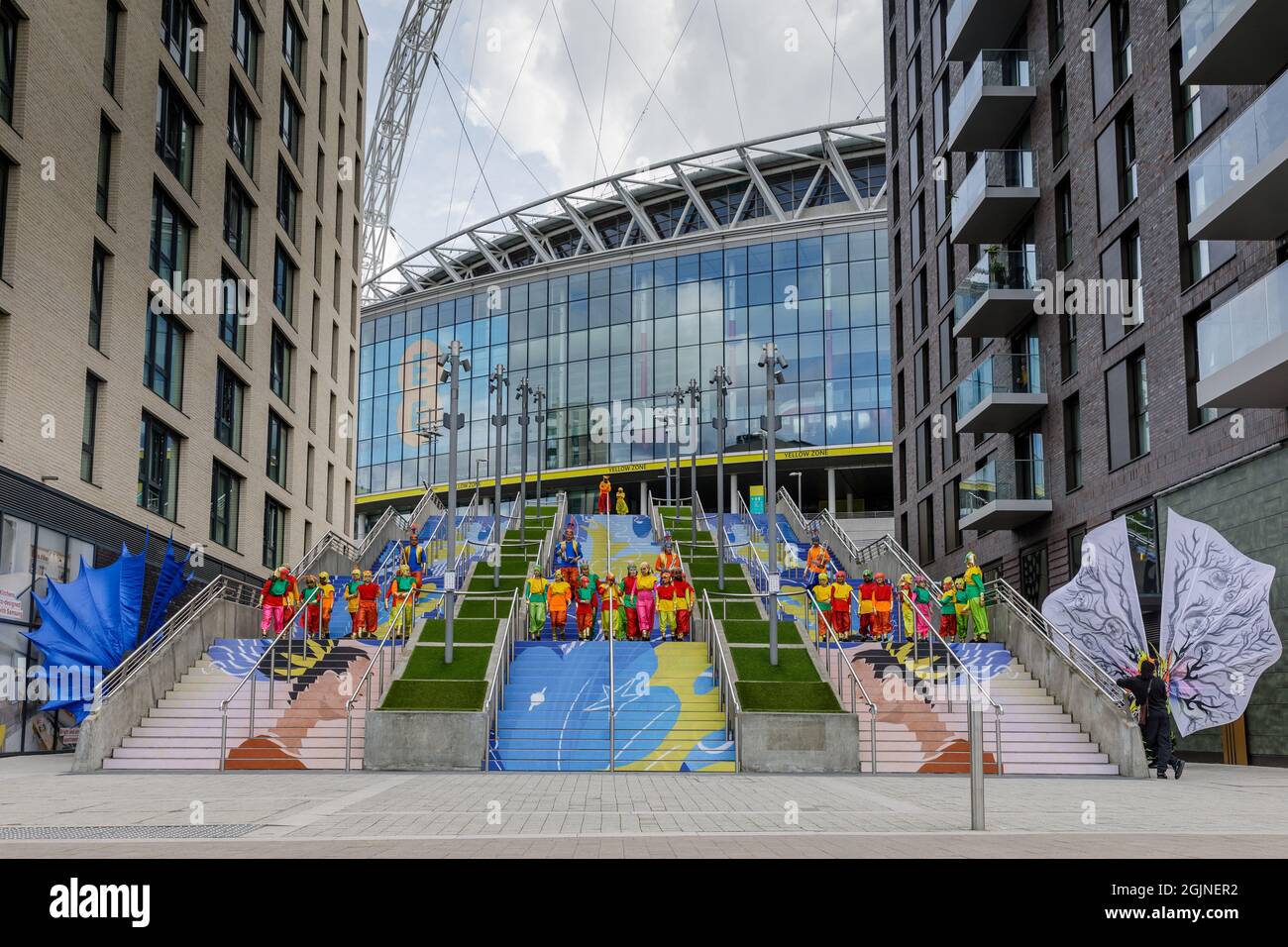 Spanish steps wembley hi-res stock photography and images - Alamy