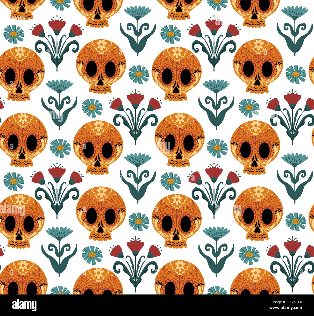 Dia De Los Muertos Art Wallpaper