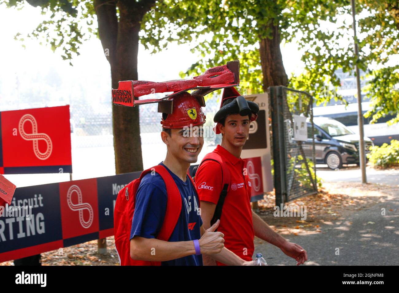 Monza, Italy. 11th Sep, 2021. Fans, F1 Grand Prix of Italy at Autodromo ...