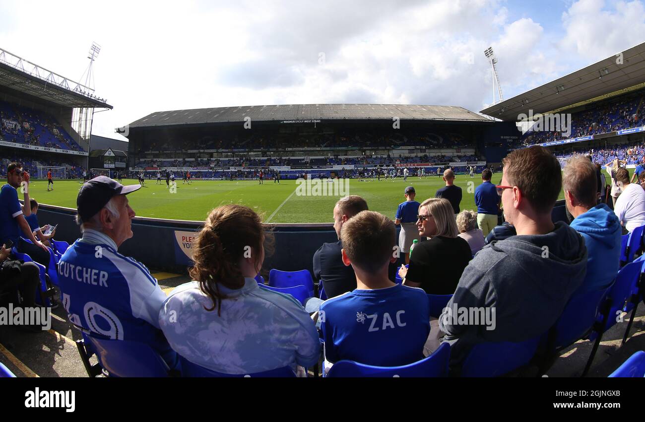 Ipswich Town's fans during the Sky Bet League One match at Portman Road ...
