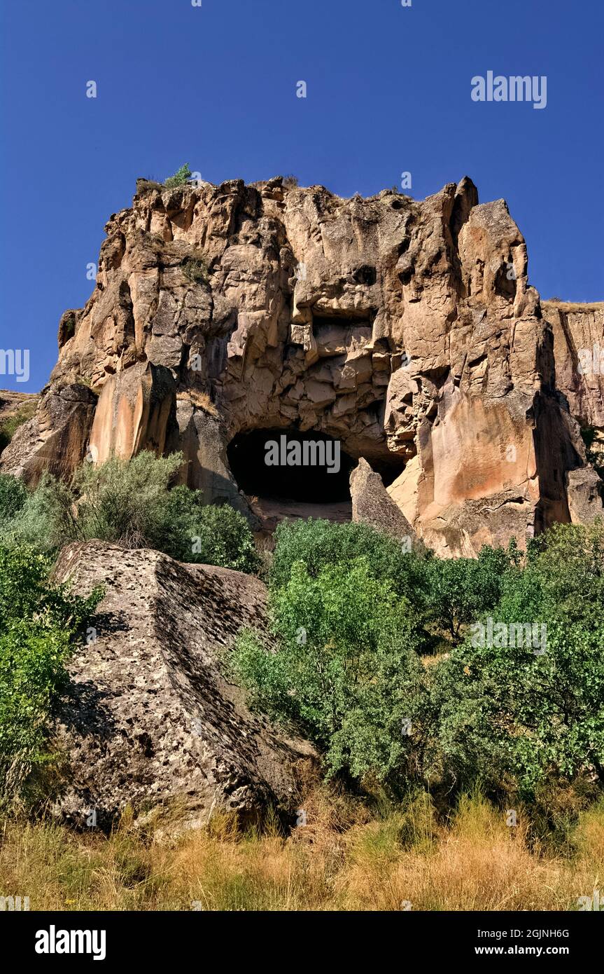 landmark of outdoor tourism and nature in Turkey lush plants and trees ...
