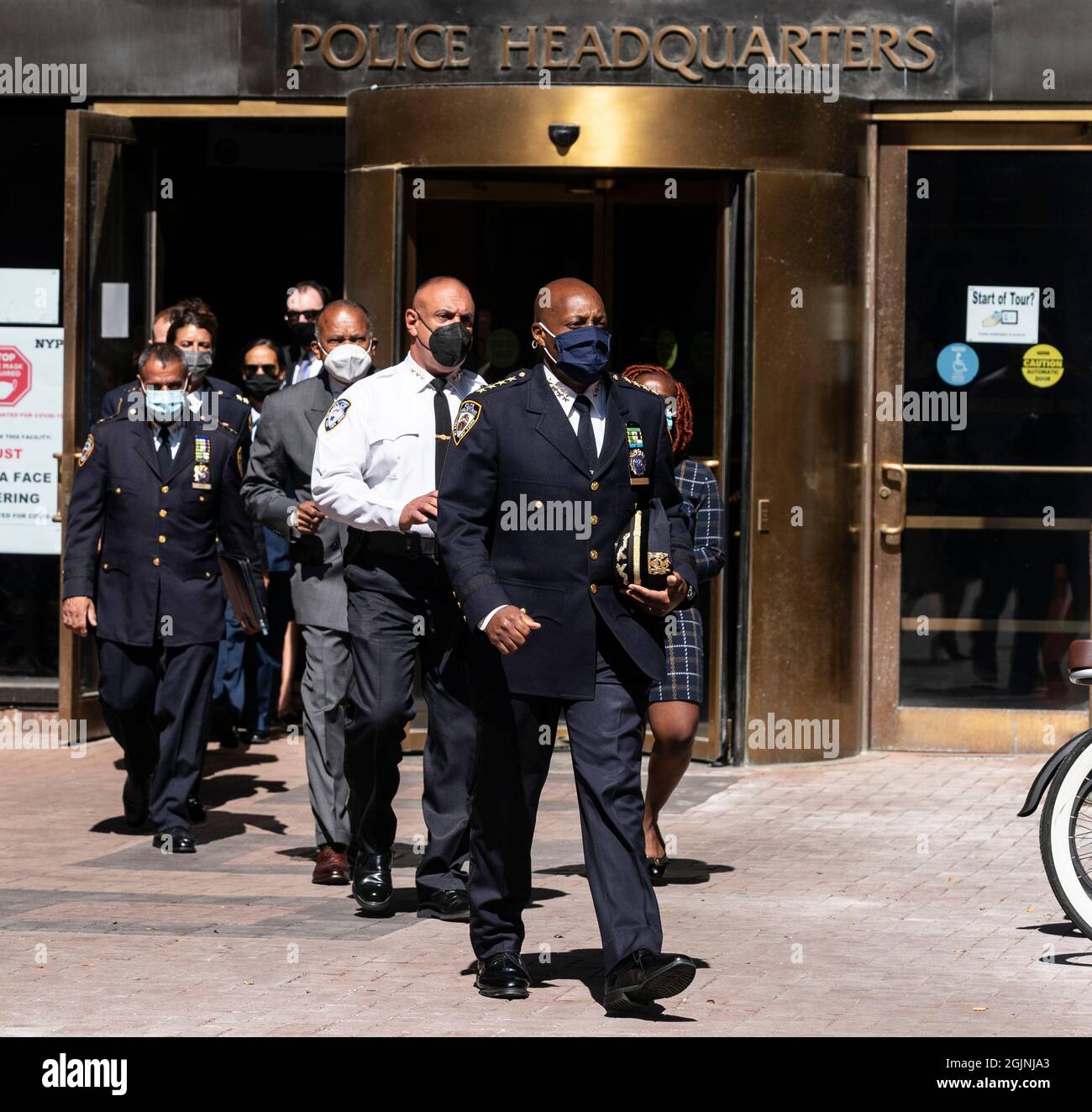 New York, NY - September 10, 2021: Police Department Chief Rodney ...