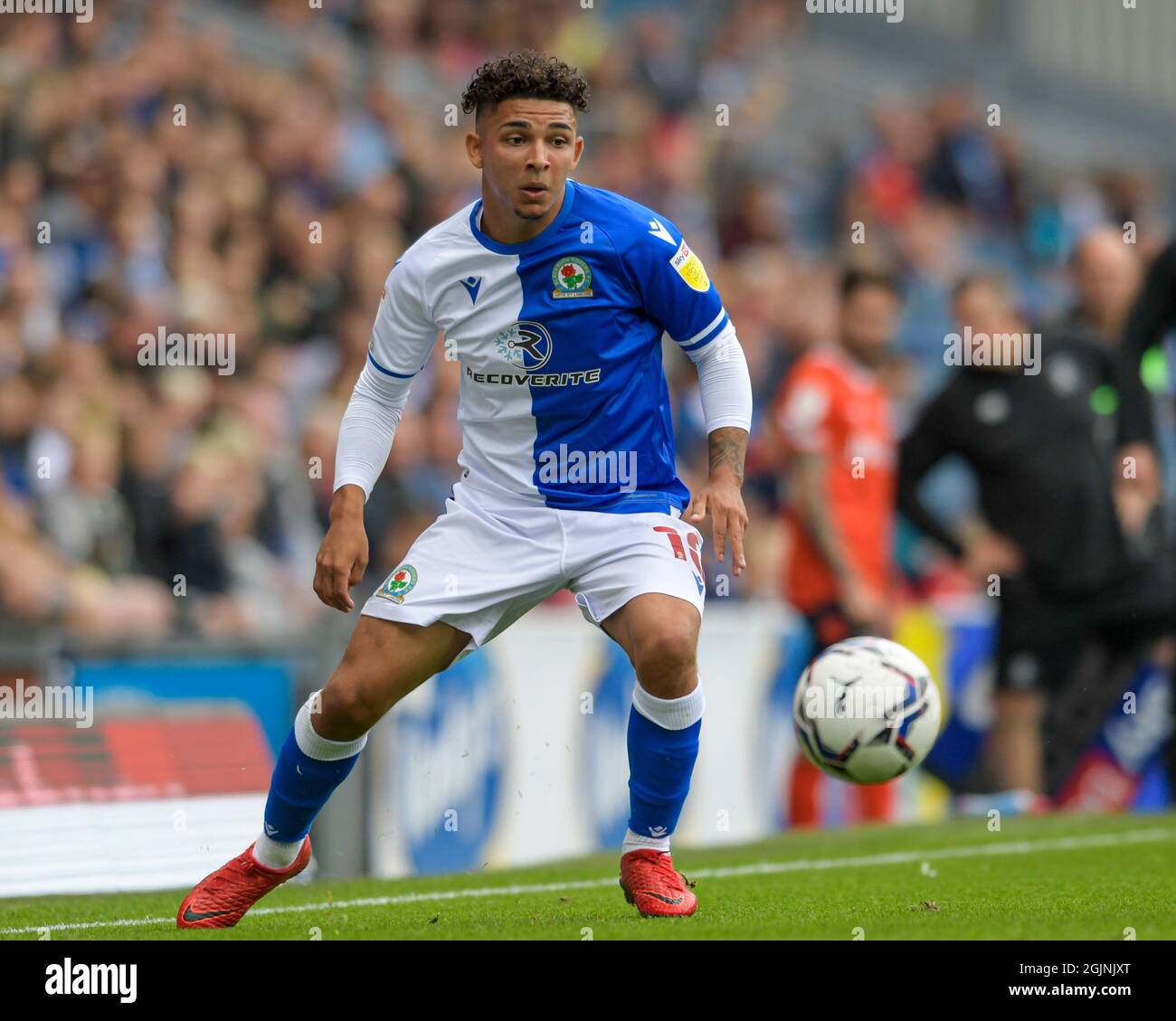 Tyrhys Dolan #10 of Blackburn Rovers in action during the game Stock ...