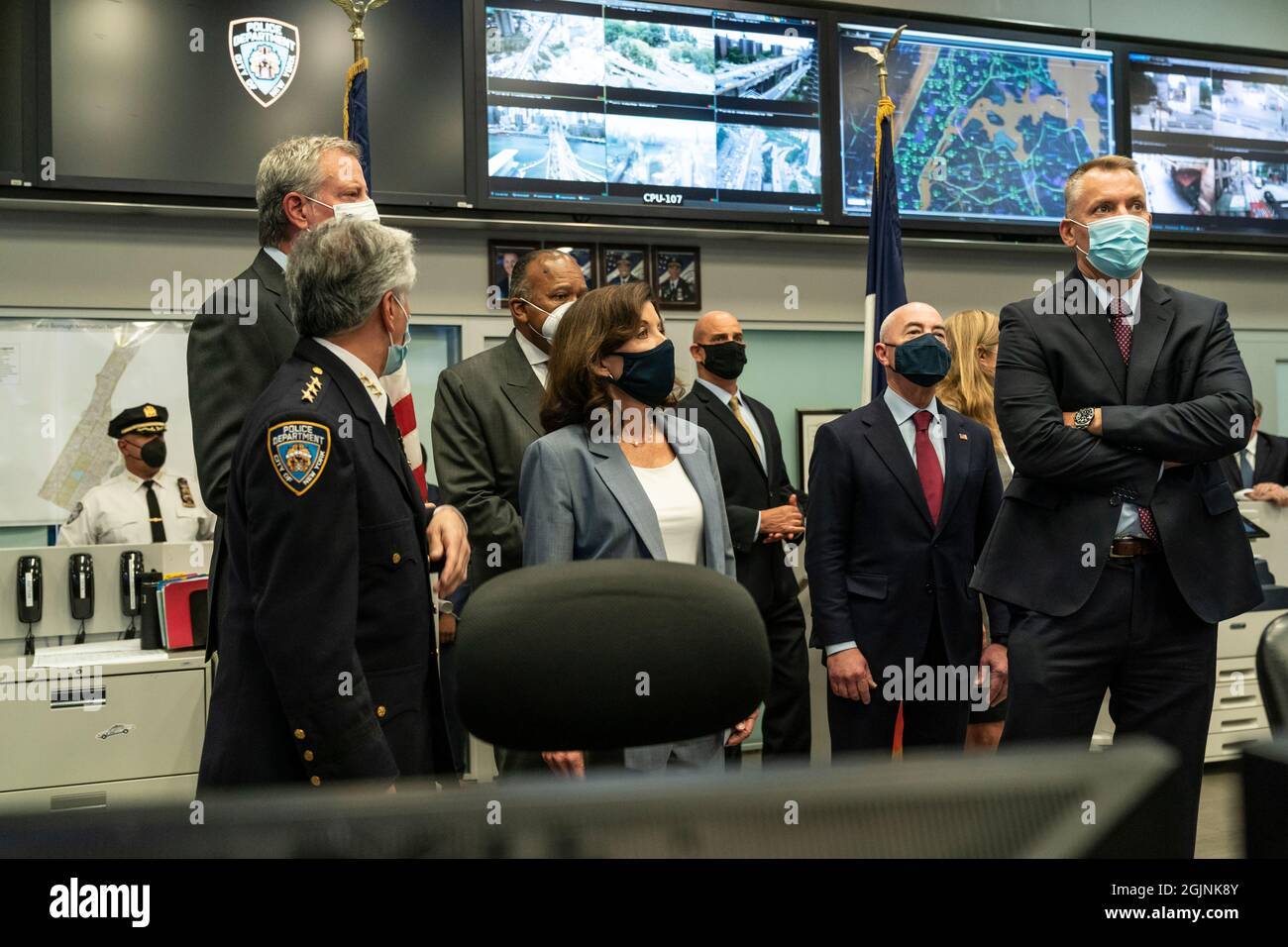 New York, NY - September 10, 2021: Chief of Operations Raymond Spinella ...
