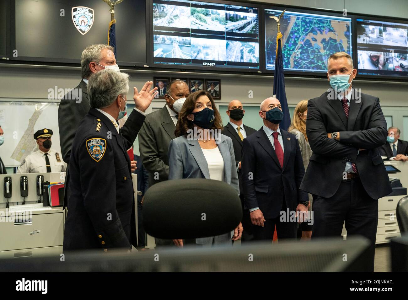 New York, NY - September 10, 2021: Chief of Operations Raymond Spinella ...