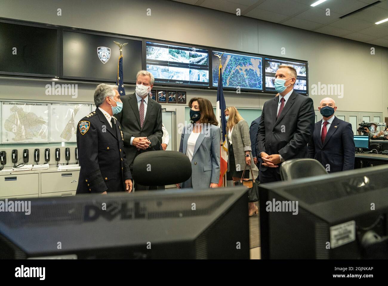 New York, NY - September 10, 2021: Chief of Operations Raymond Spinella ...