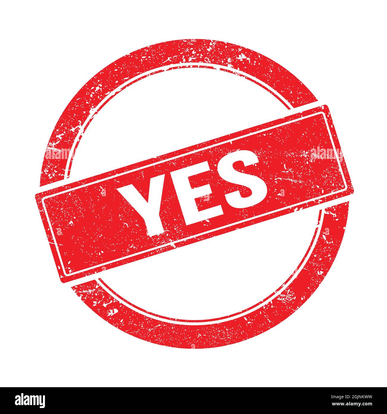 Yes circle text hi-res stock photography and images - Alamy