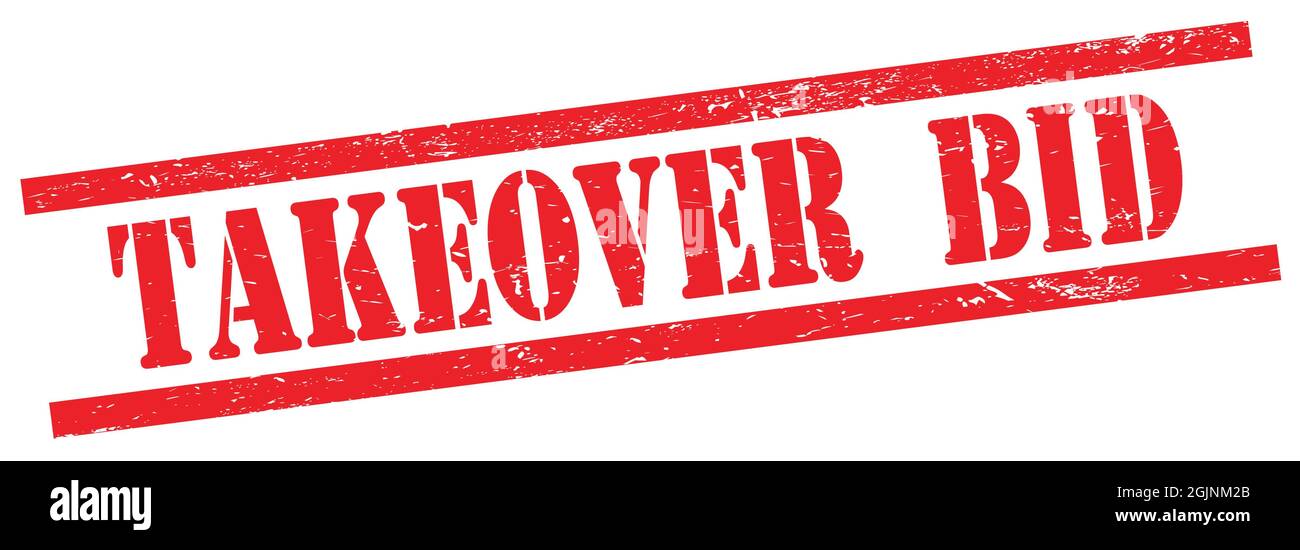 Takeover bid stamp hi-res stock photography and images - Alamy