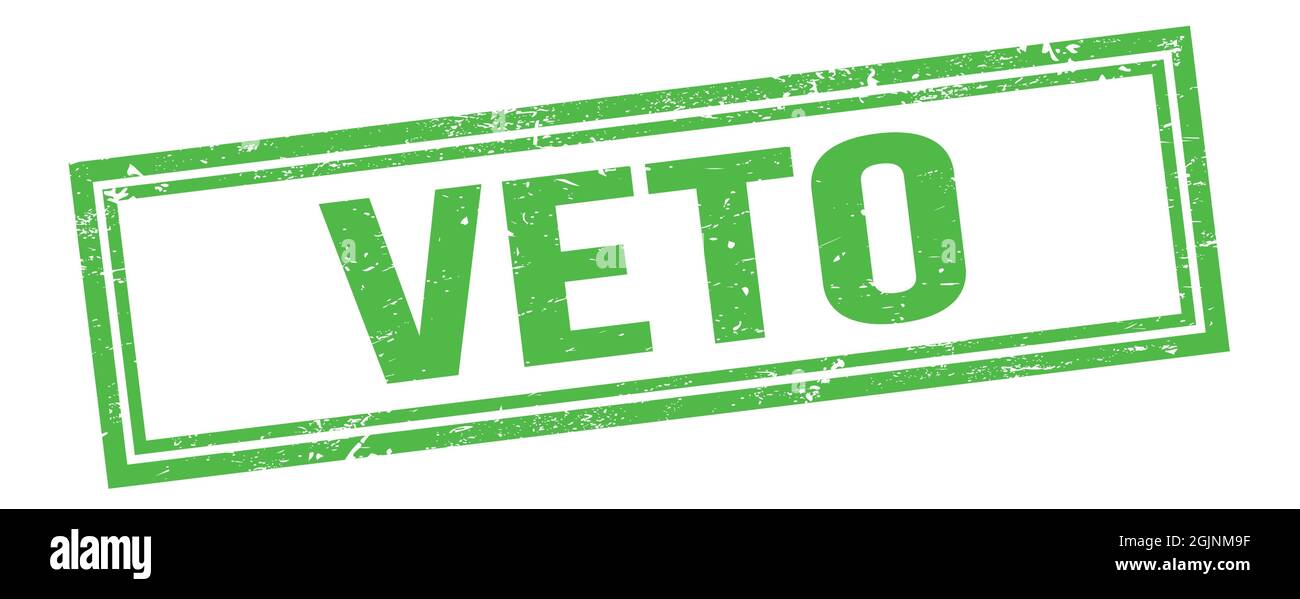 Veto stamp hi-res stock photography and images - Alamy