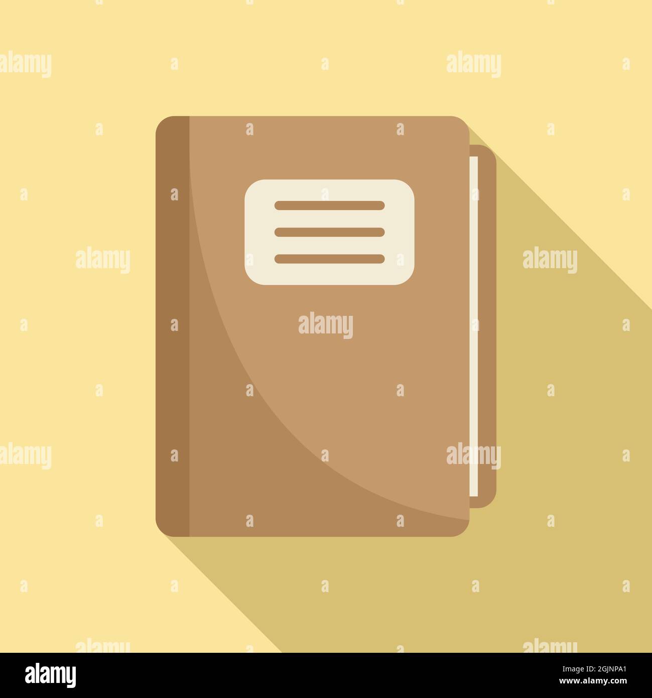 Business standard icon flat vector. Policy quality Stock Vector Image ...