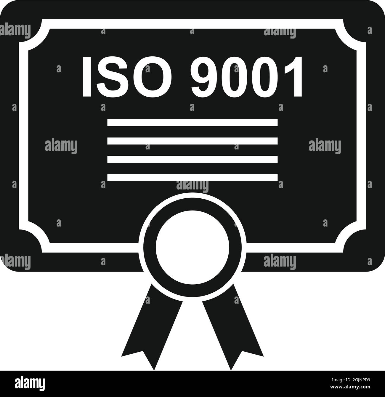 Standard process icon simple vector. Policy compliance Stock Vector ...