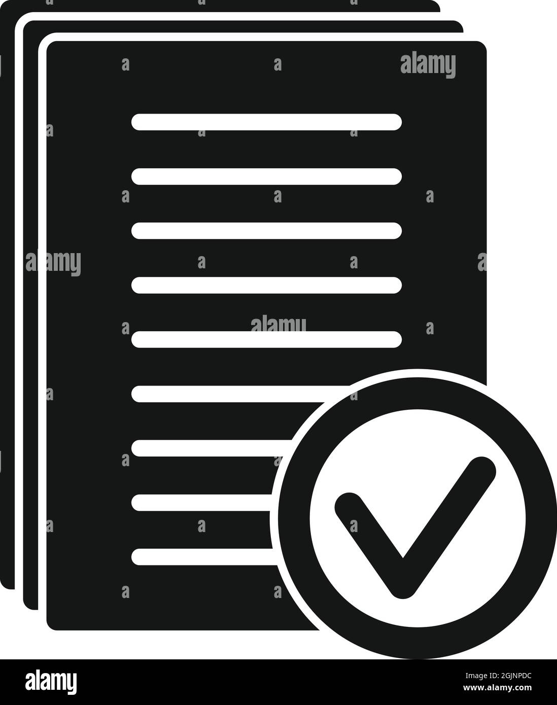 Standard regulation icon simple vector. Policy quality Stock Vector ...
