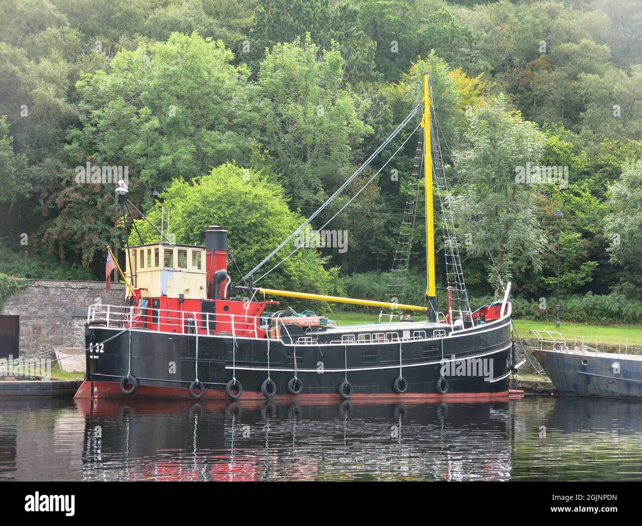 Built as a wartime supplies boat, the VC 32 was a Clyde Puffer and is ...