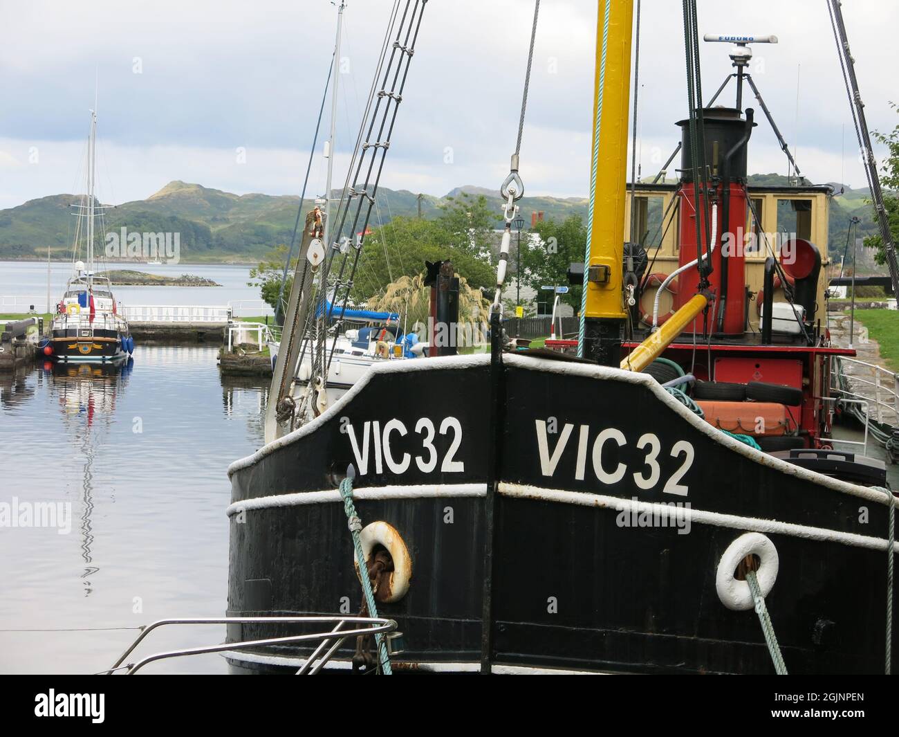 Built as a wartime supplies boat, the VC 32 was a Clyde Puffer and is ...