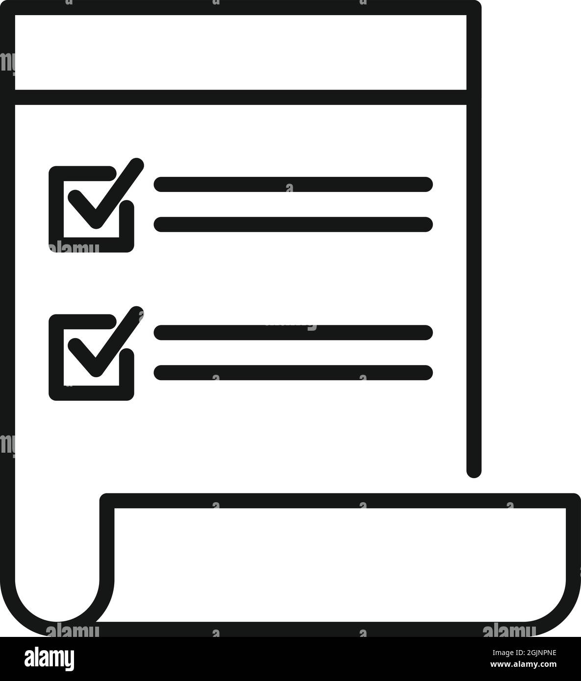 Standard regulatory icon outline vector. Policy quality Stock Vector ...