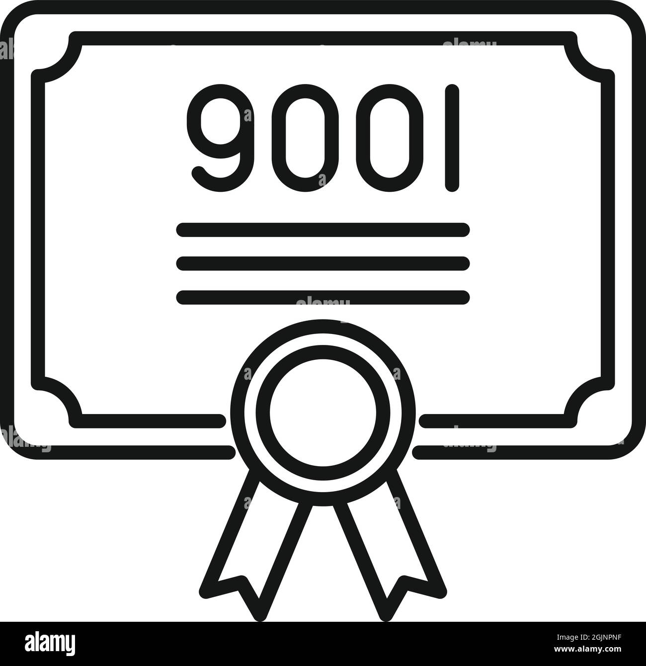 Regulation safety icon outline vector. Policy rule Stock Vector Image ...