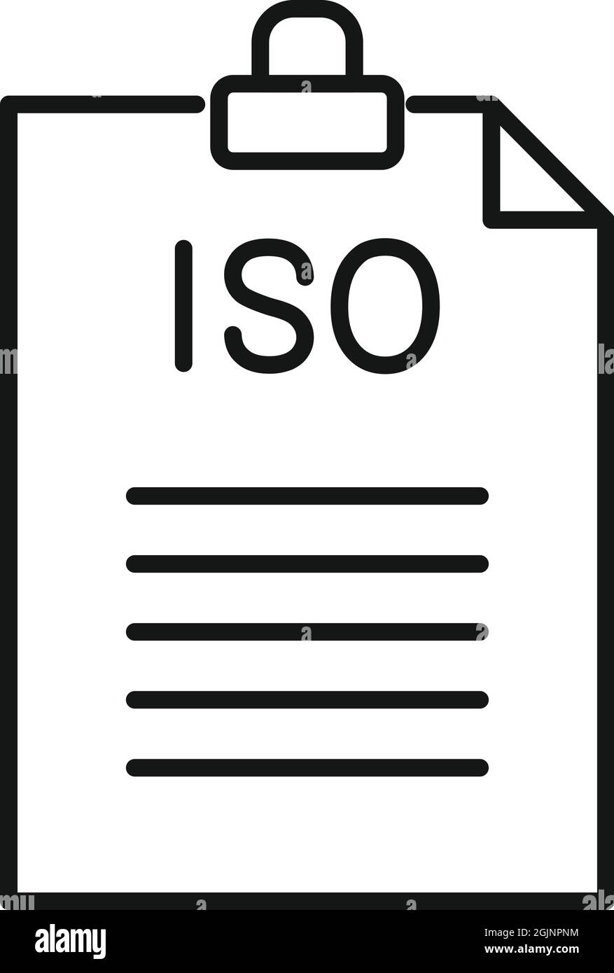Standard compliance icon outline vector. Policy quality Stock Vector ...