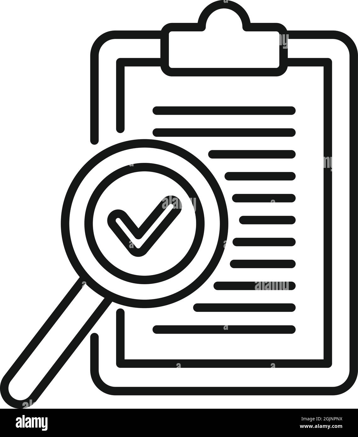 Standard process icon outline vector. Policy compliance Stock Vector ...