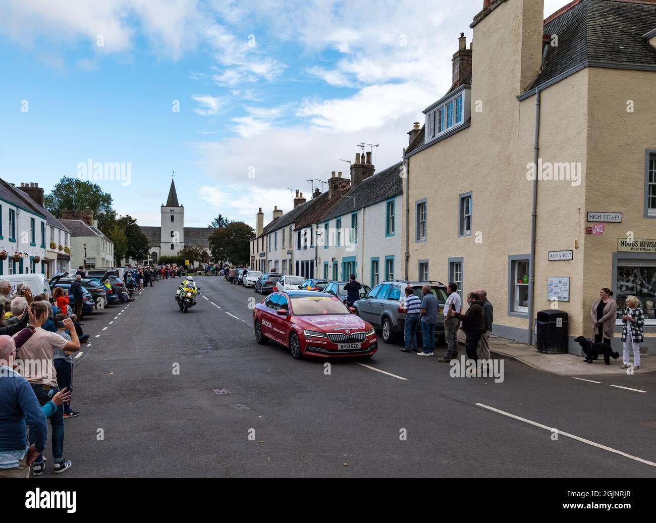 Gifford, East Lothian, Scotland, UK, 11th September 2021. AJ Bell Tour ...
