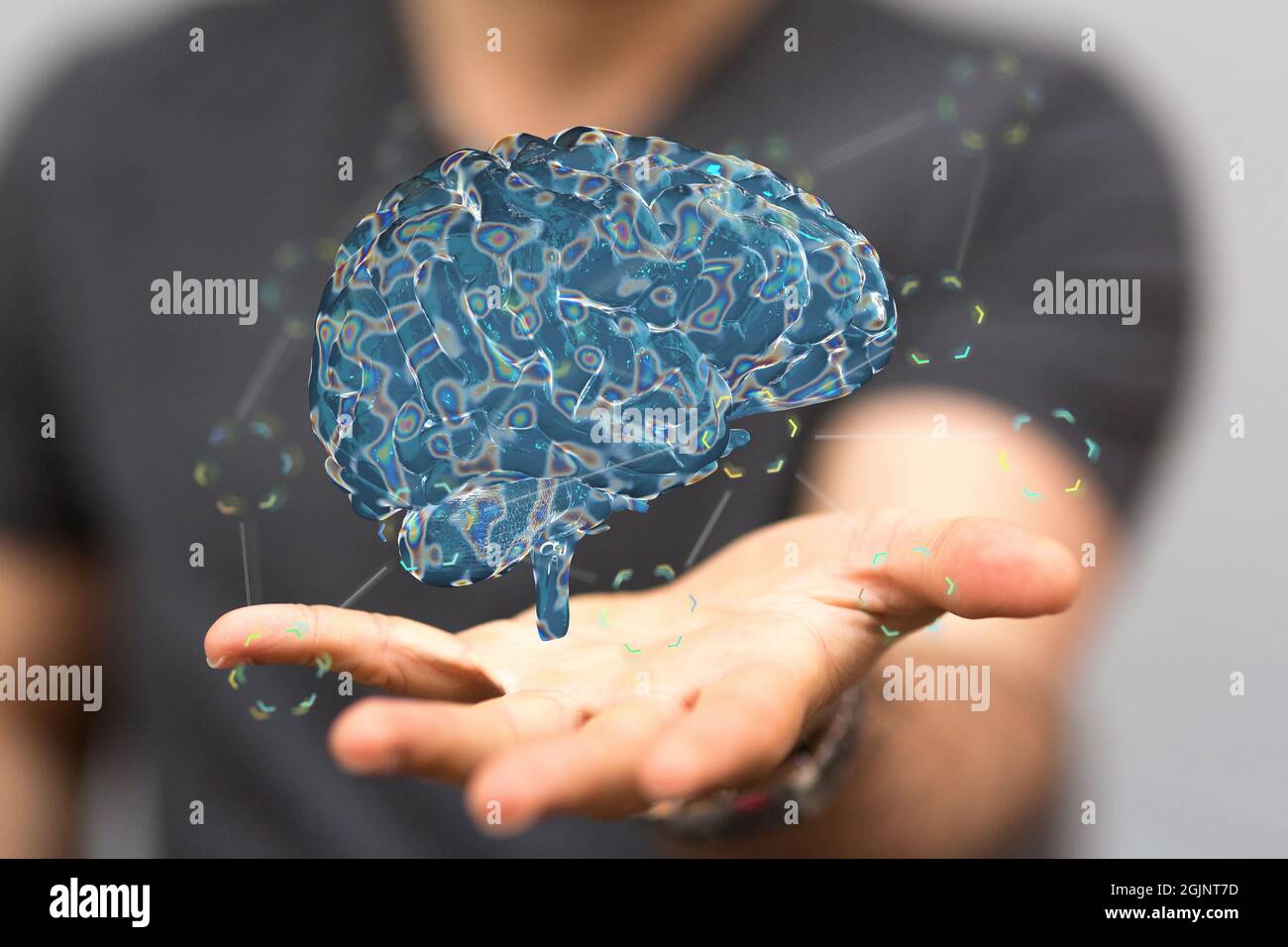 Hand brain function hi-res stock photography and images - Alamy