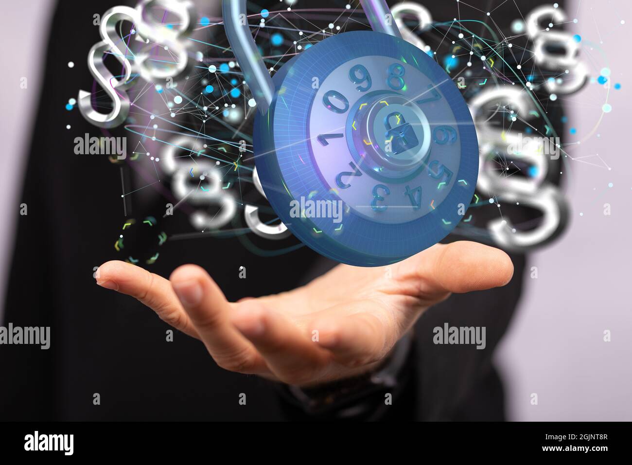 Hologram section sign symbol hi-res stock photography and images - Alamy