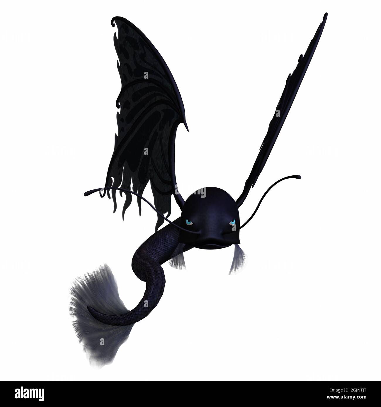 3d-illustration of an isolated fantasy firebird creature Stock Photo ...