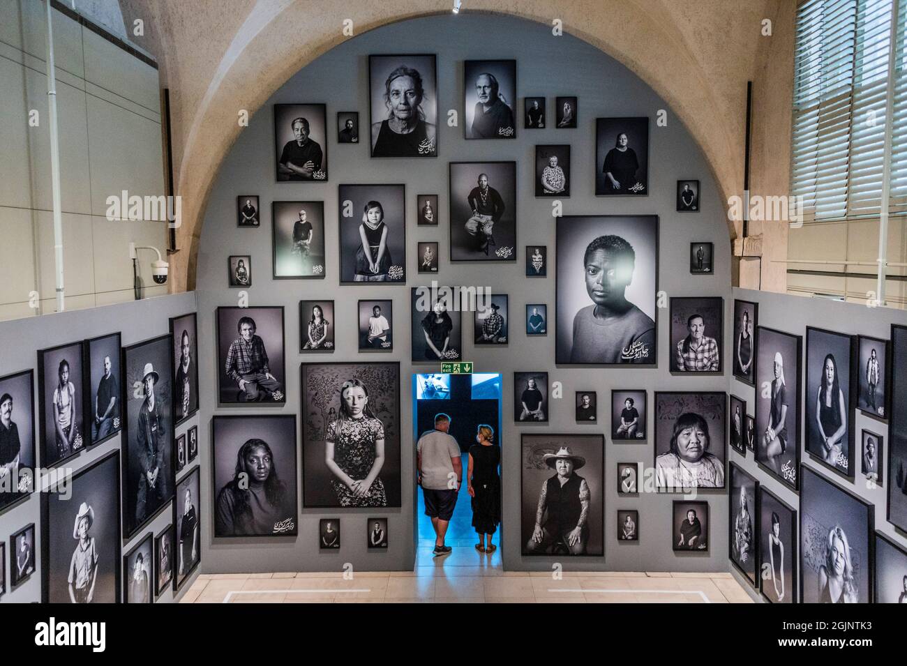 London, UK. 11th Sep, 2021. Works by the winner of the Master of ...