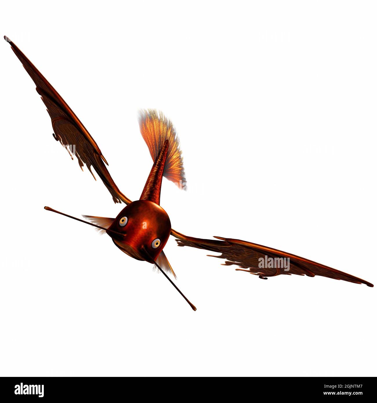 3d-illustration of an isolated fantasy firebird creature Stock Photo ...