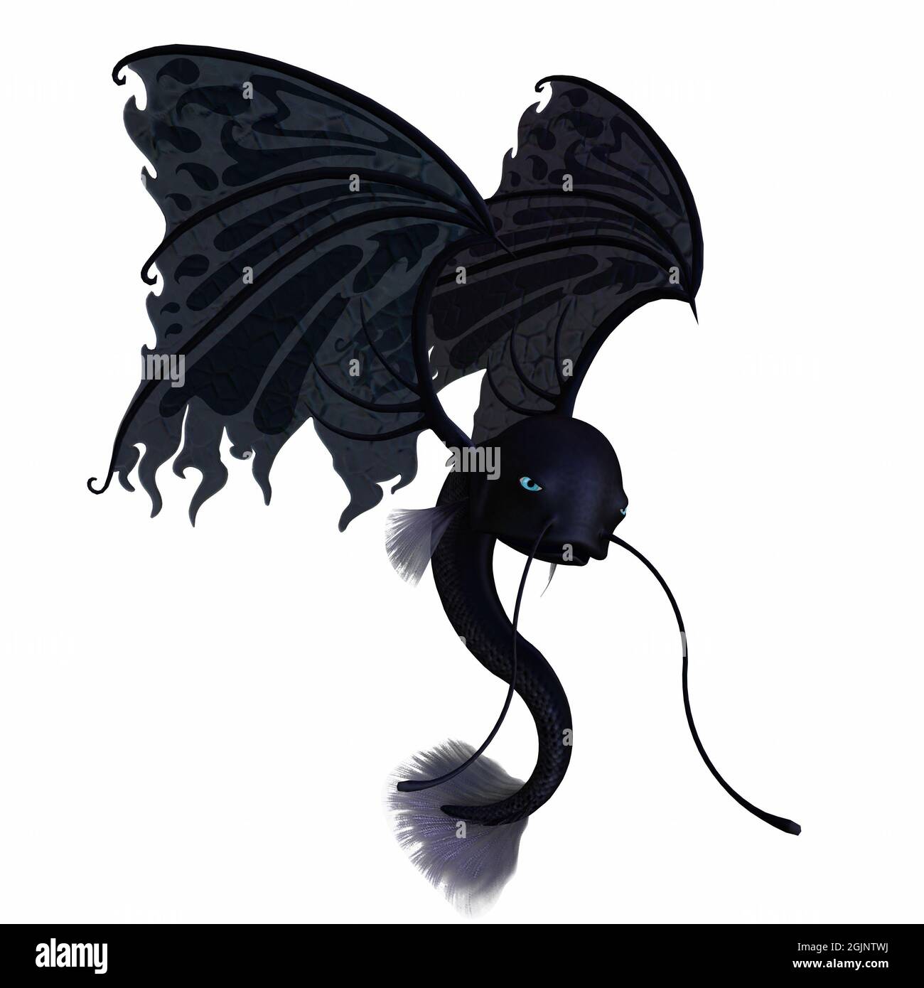 3d-illustration of an isolated fantasy firebird creature Stock Photo ...