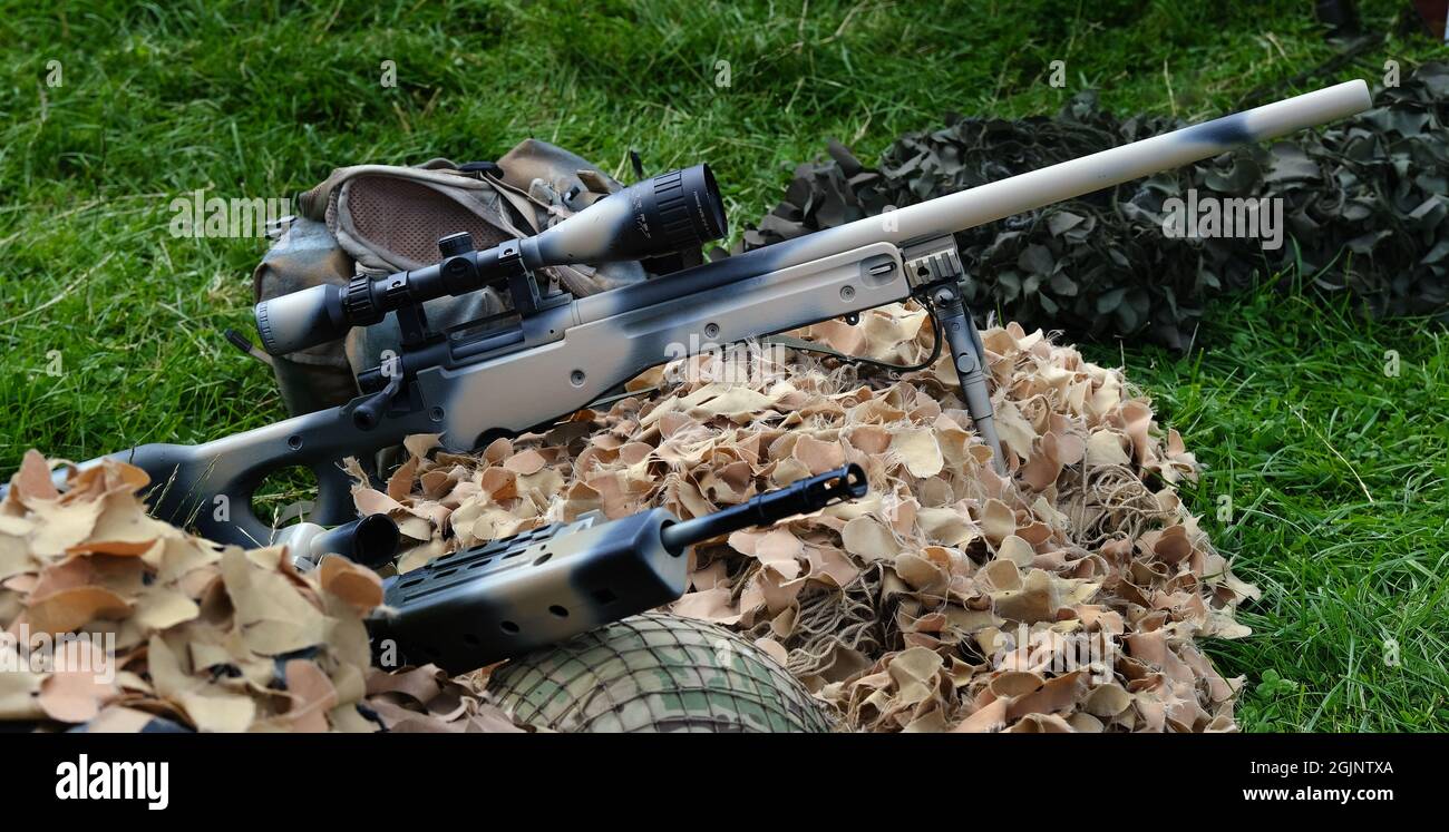 Modern bolt action rifle hi-res stock photography and images - Alamy
