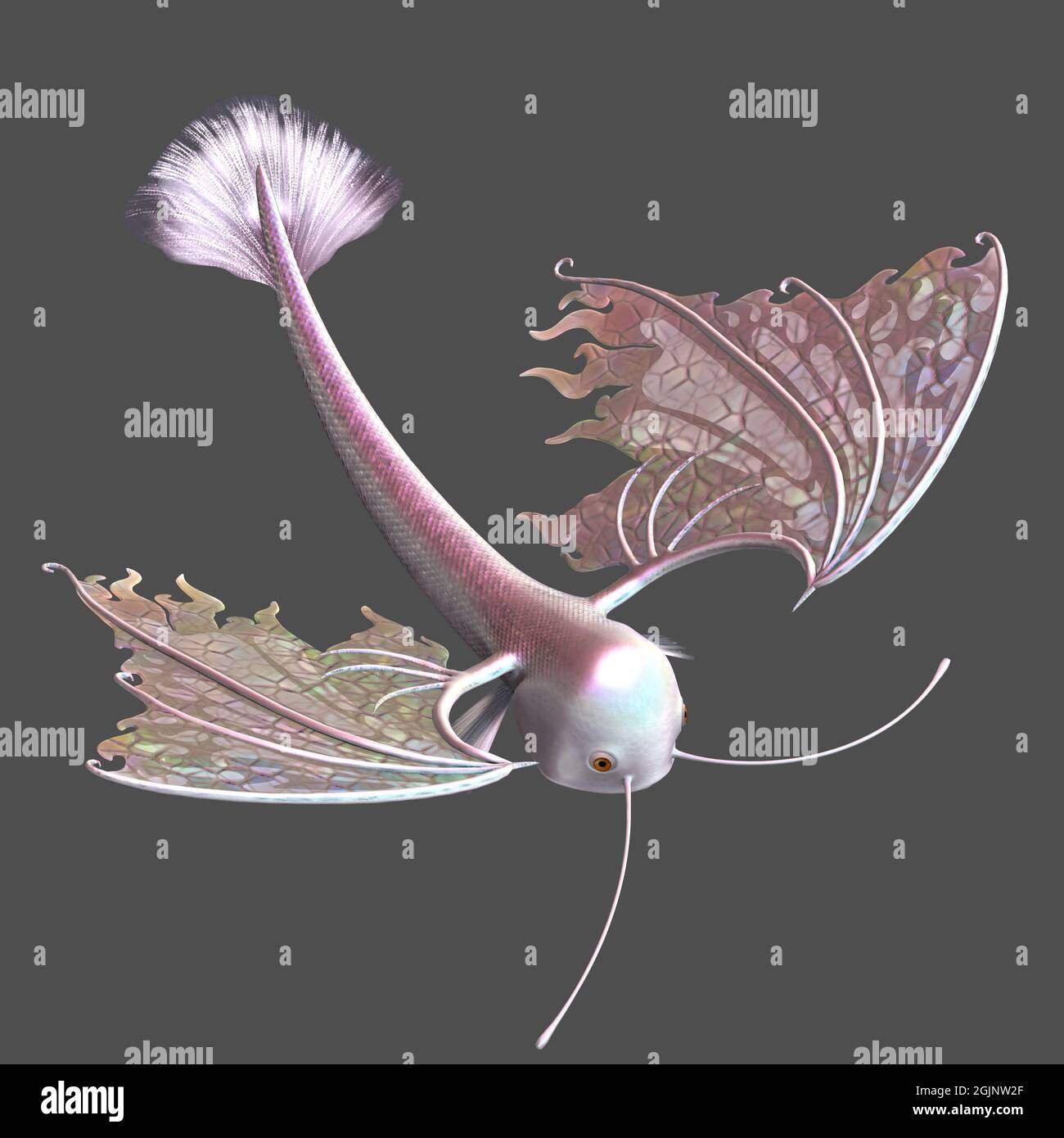 3d-illustration of an isolated fantasy firebird creature Stock Photo ...