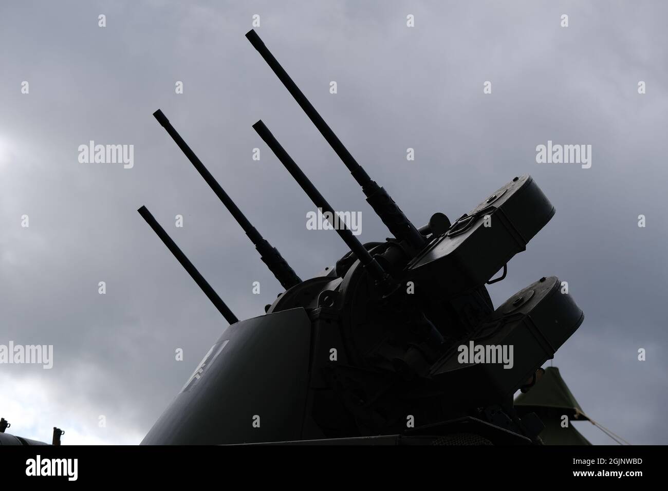 Second world war machine gun Stock Photo - Alamy