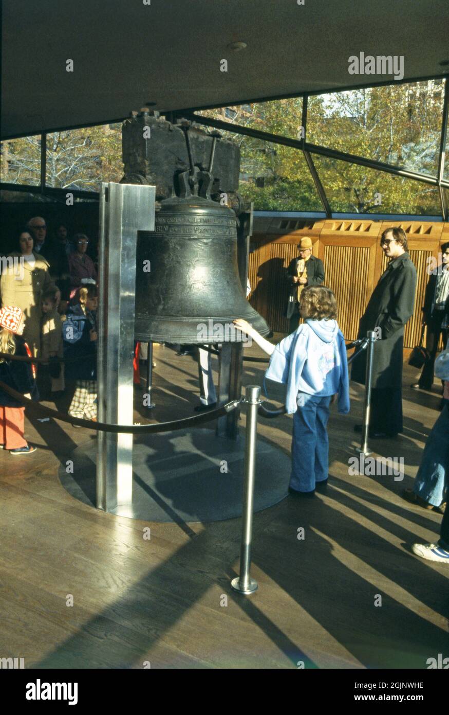Liberty Bell at Independence Hall National Historic Park. Philadelphia ...