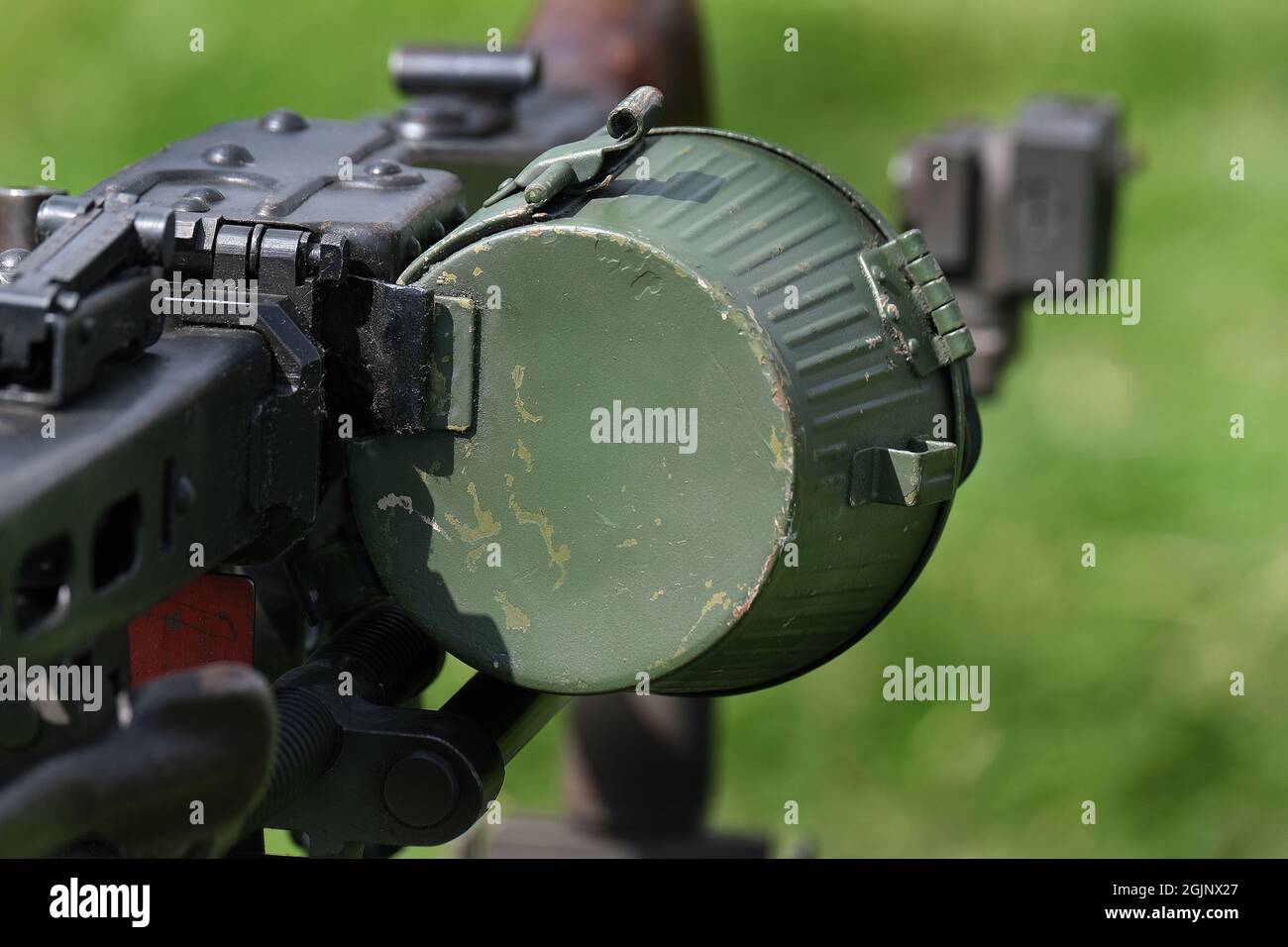 Second world war machine gun Stock Photo - Alamy
